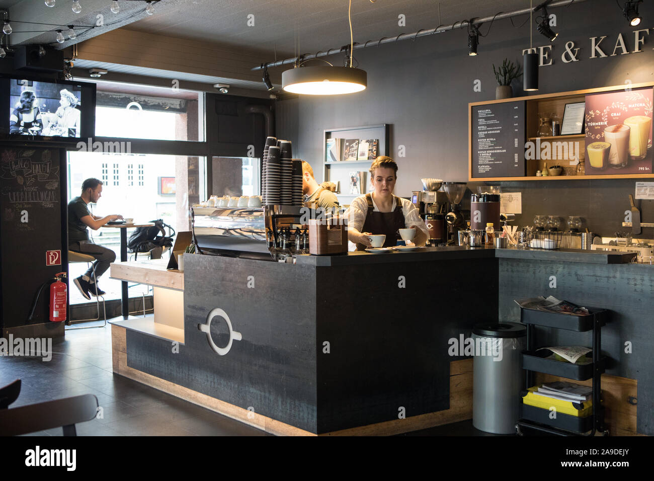 Iceland cafe culture hi-res stock photography and images - Alamy