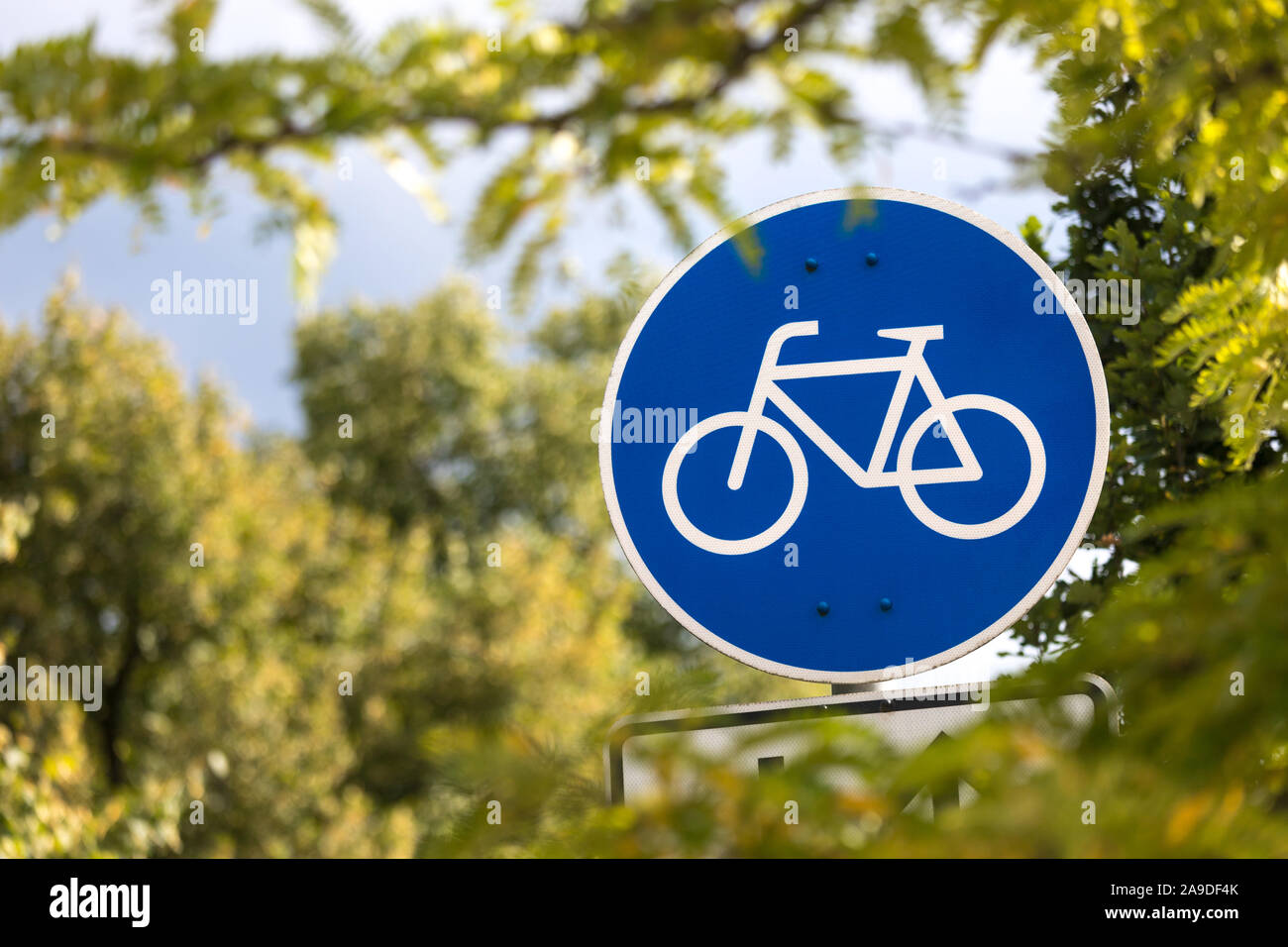 Bicycle pathway hi-res stock photography and images - Alamy