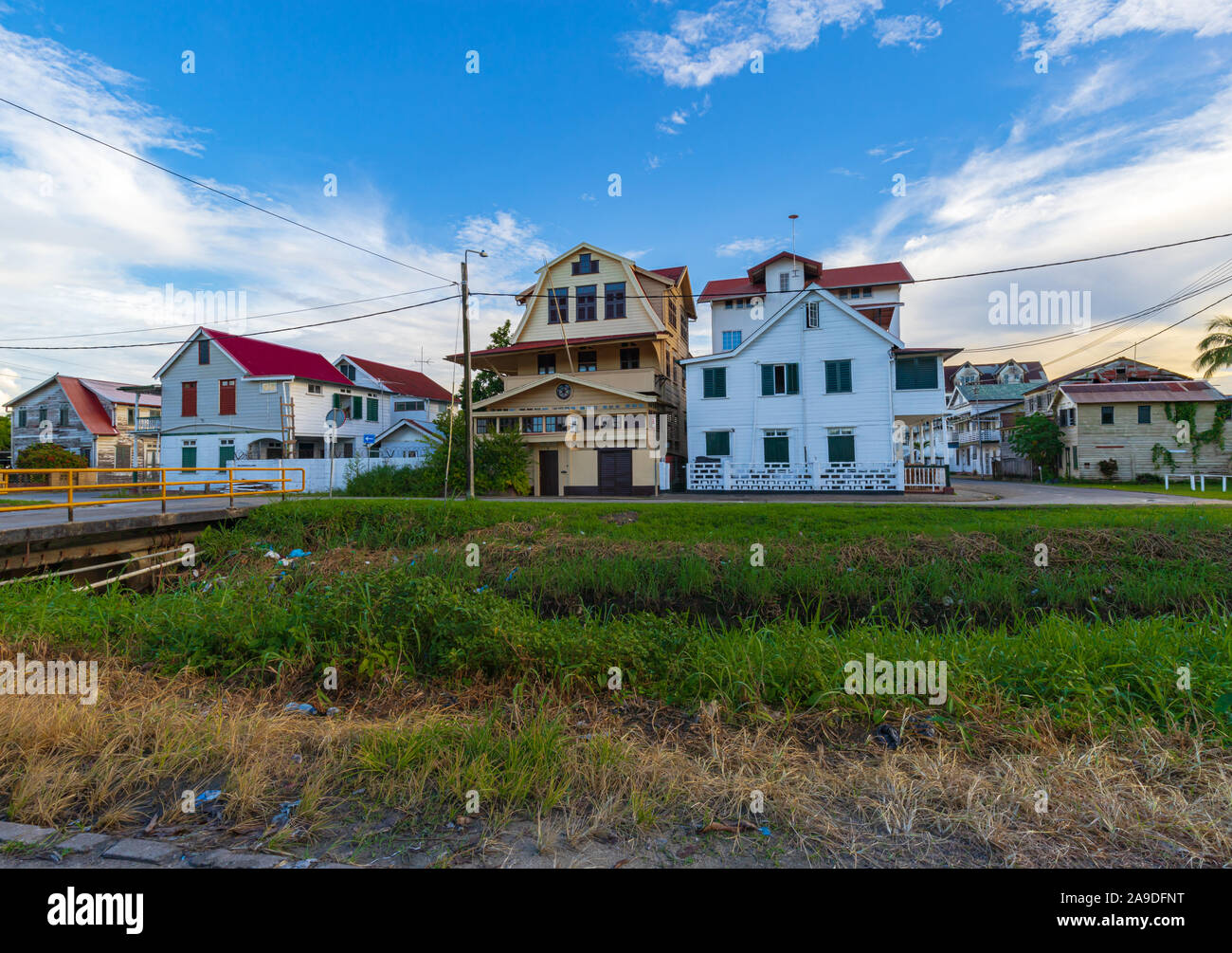 South America, Paramaribo, Suriname - Colonial Architecture With ...