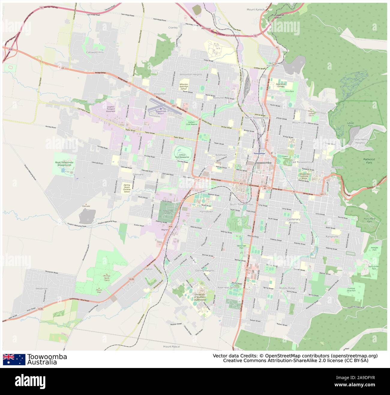 Toowoomba Stock Vector Images - Alamy