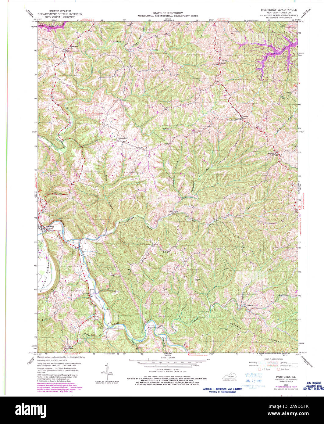 Monterey kentucky hi-res stock photography and images - Alamy