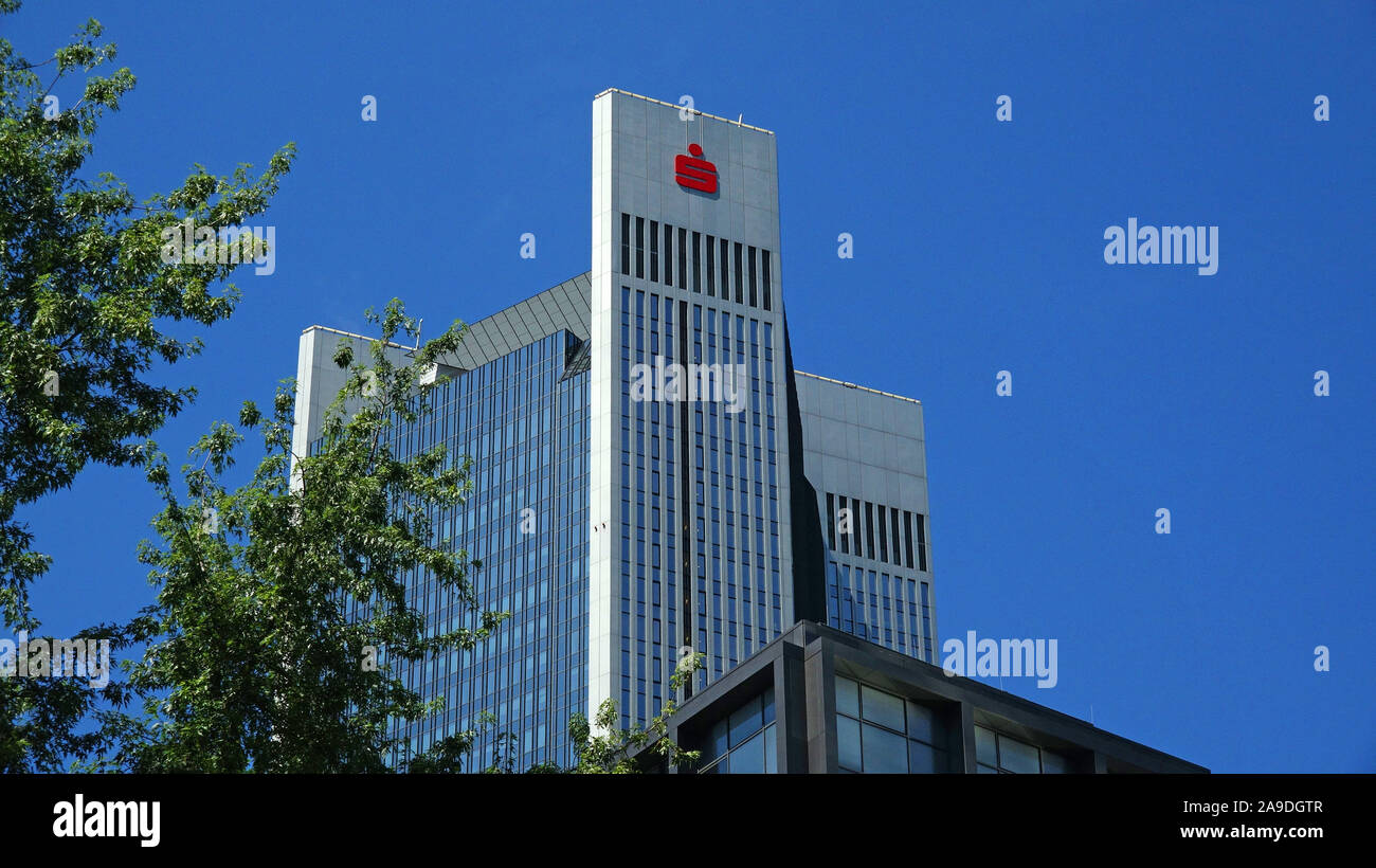 Sparkasse building in Frankfurt, Hesse, Germany Stock Photo - Alamy