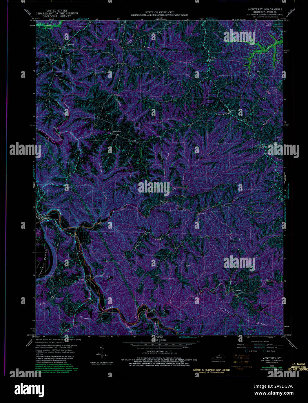 Monterey kentucky hi-res stock photography and images - Alamy