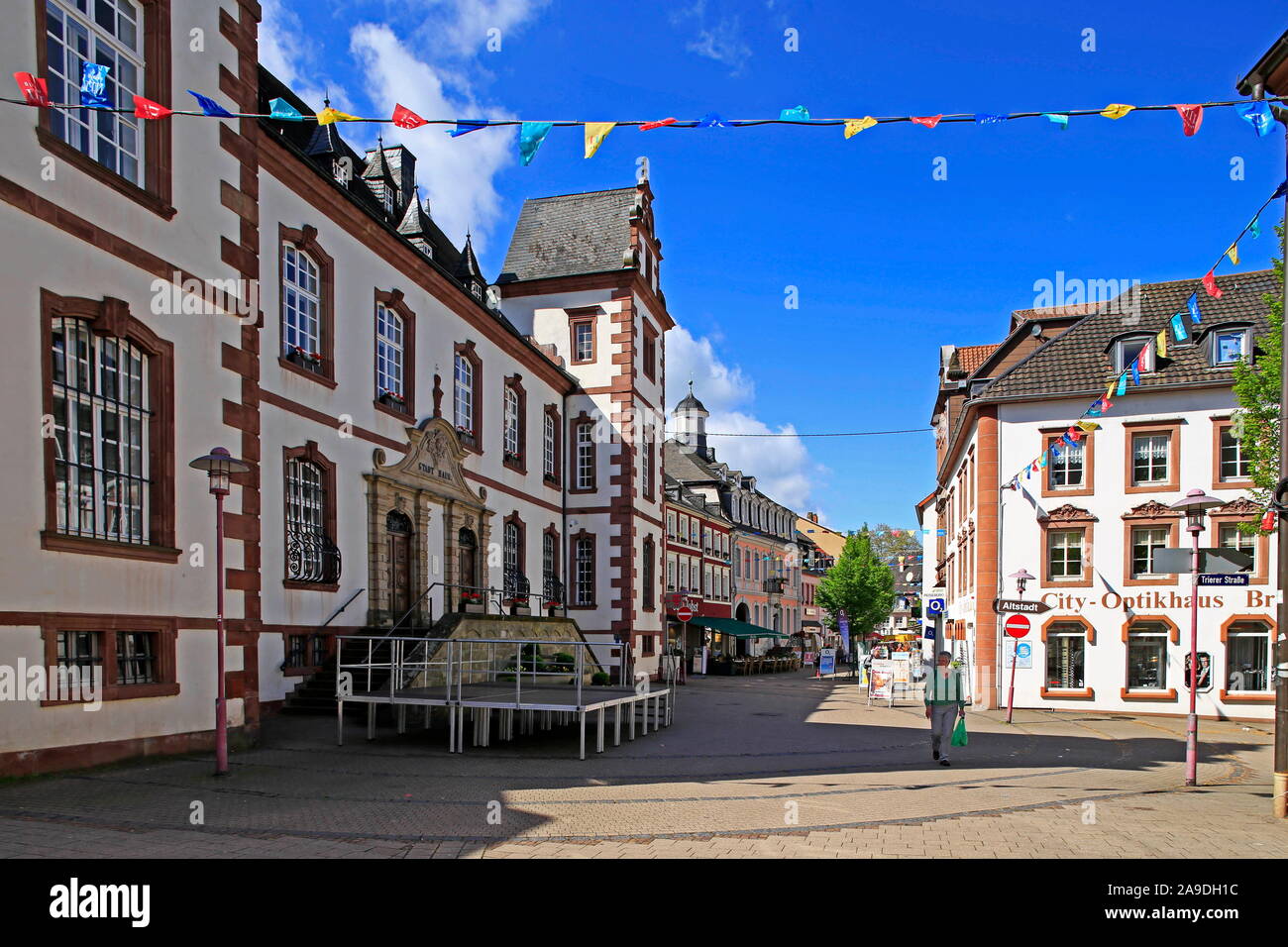 Pedestrian zone in saarland hi-res stock photography and images - Alamy