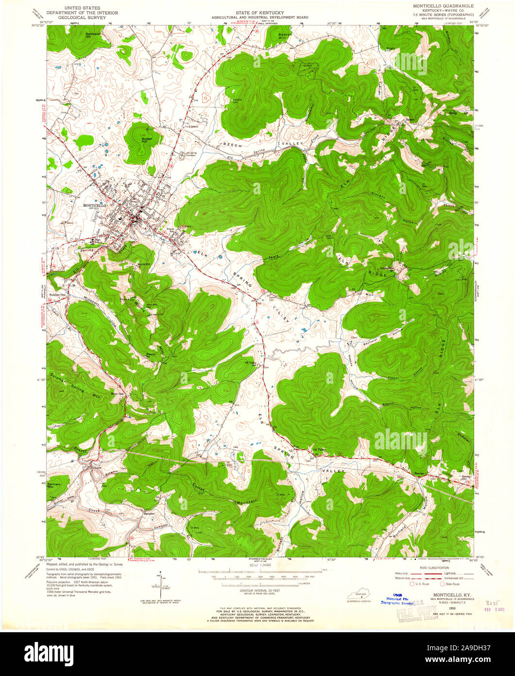 Monticello map hi-res stock photography and images - Alamy