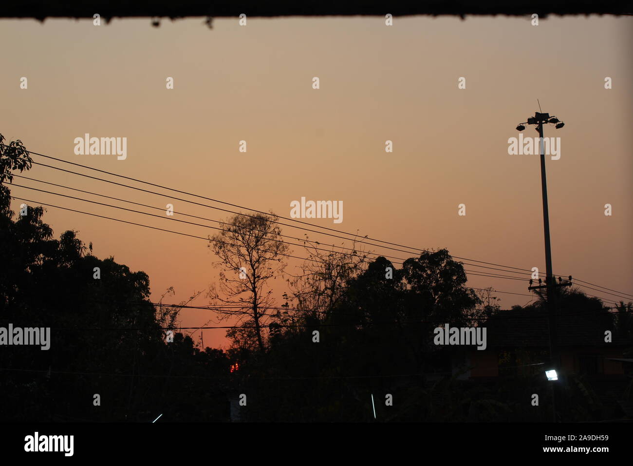 Best Moments in Sunset Stock Photo - Alamy