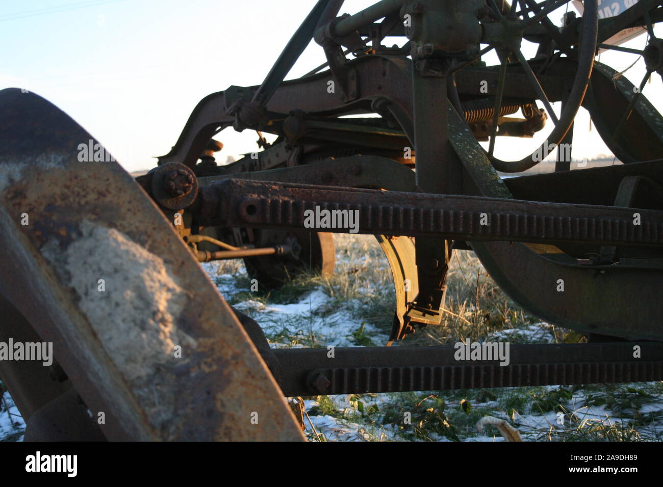 Antique Construction Equipment Stock Photo - Alamy