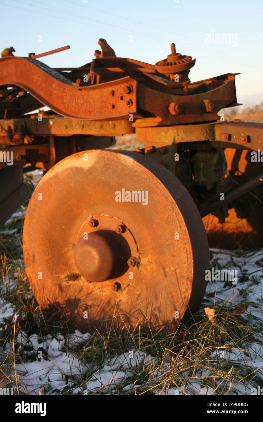 Antique Construction Equipment Stock Photo - Alamy