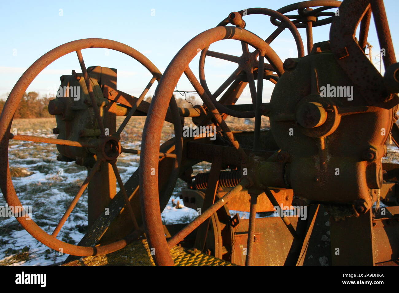 Antique Construction Equipment Stock Photo - Alamy
