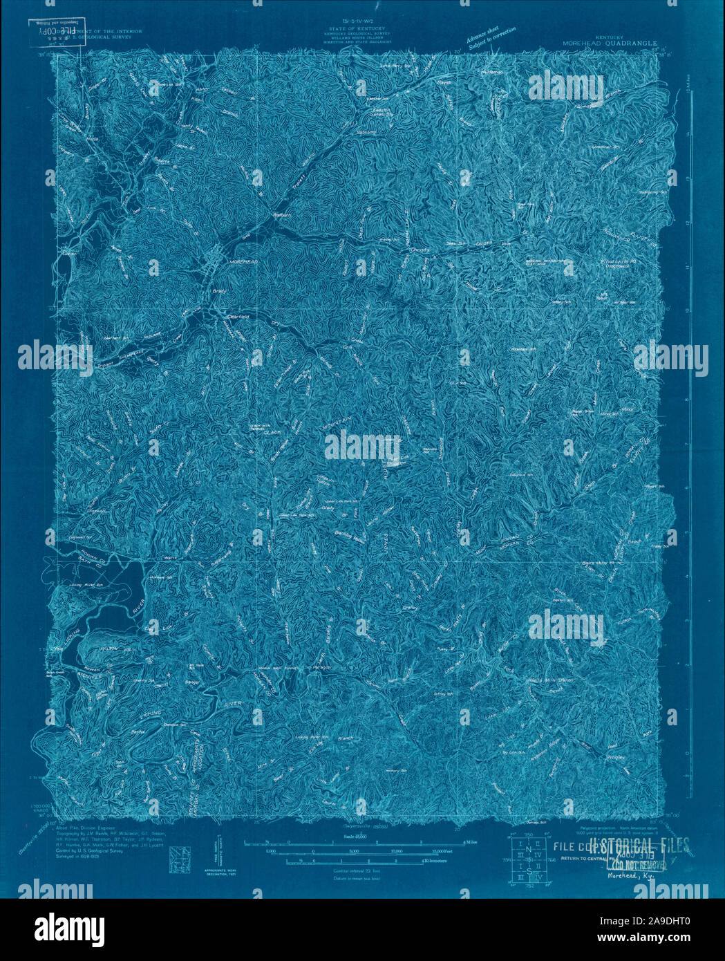 Map of morehead hi-res stock photography and images - Alamy