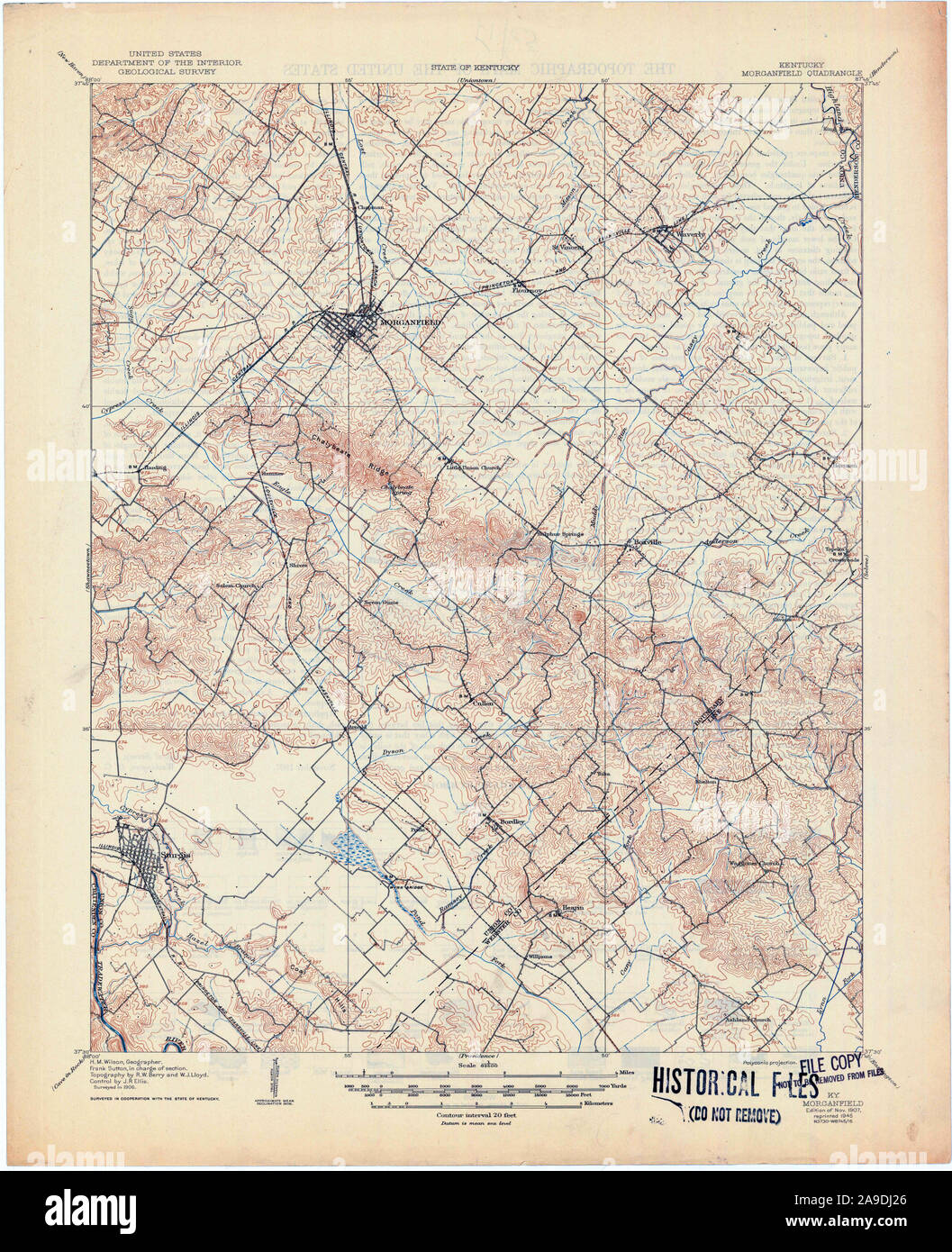 Map of morganfield hi-res stock photography and images - Alamy