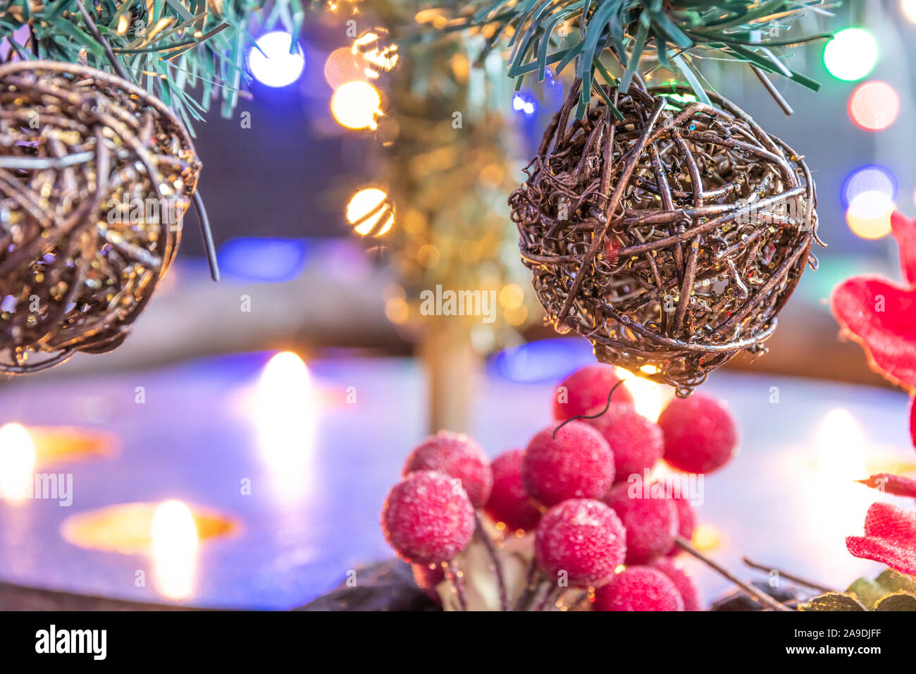 Christmas party, celebration and family reunion. Peace and joy to share ...