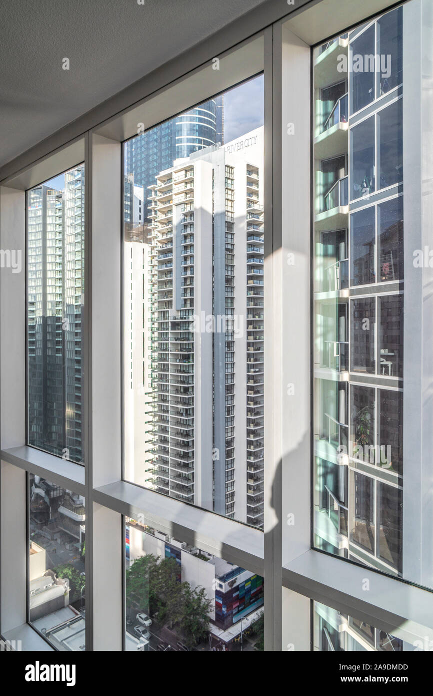 Australia, Brisbane, view out of the window Stock Photo - Alamy