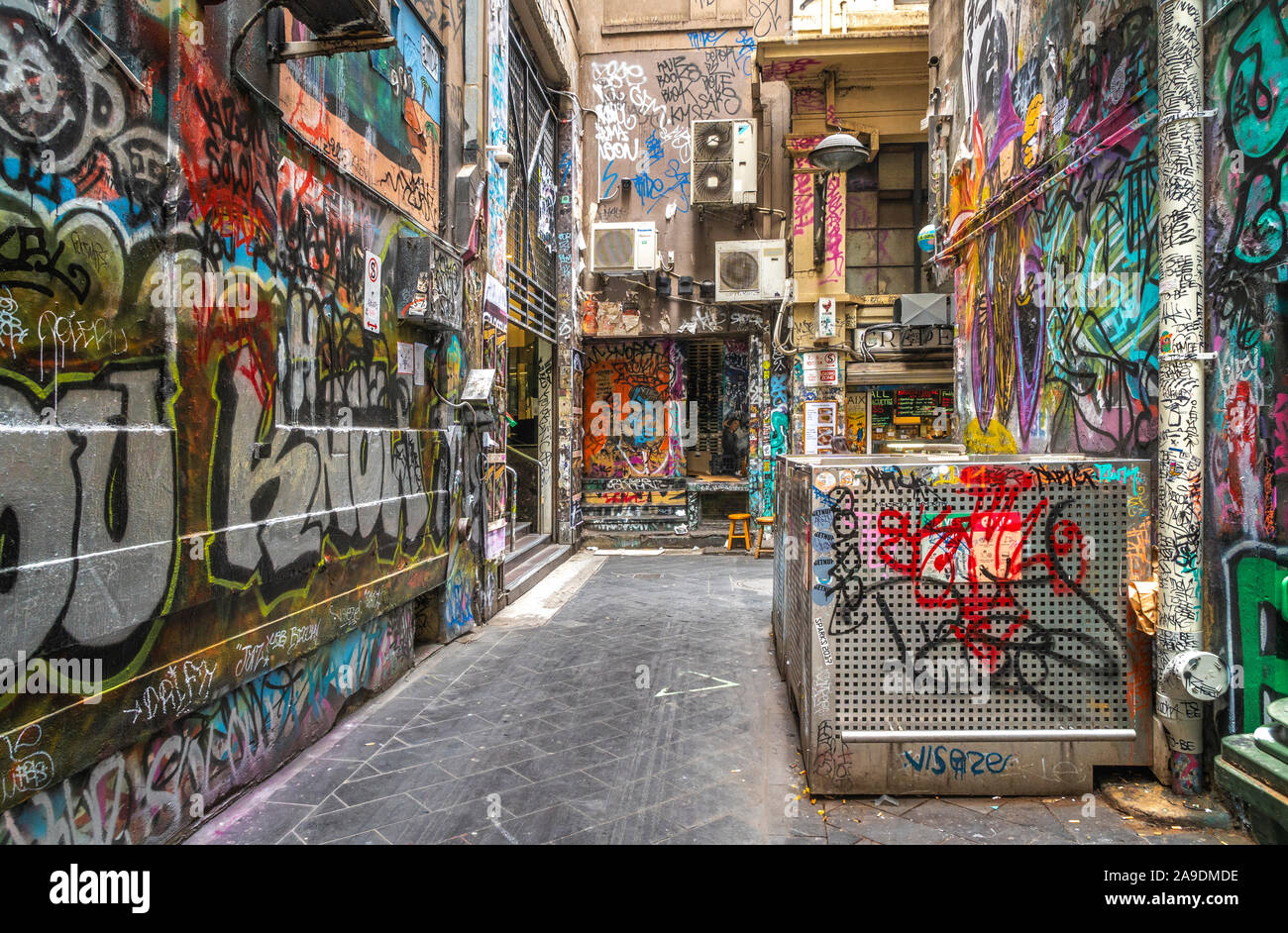 Australia, Melbourne, cityscape, graffiti Stock Photo - Alamy