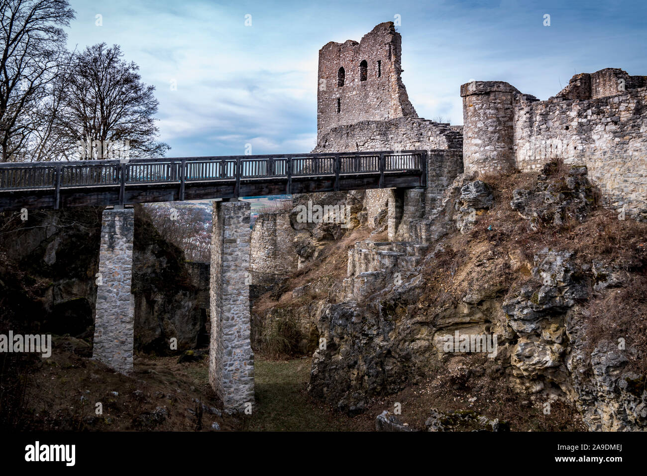 Castle Wolfstein in Neumarkt Stock Photo - Alamy
