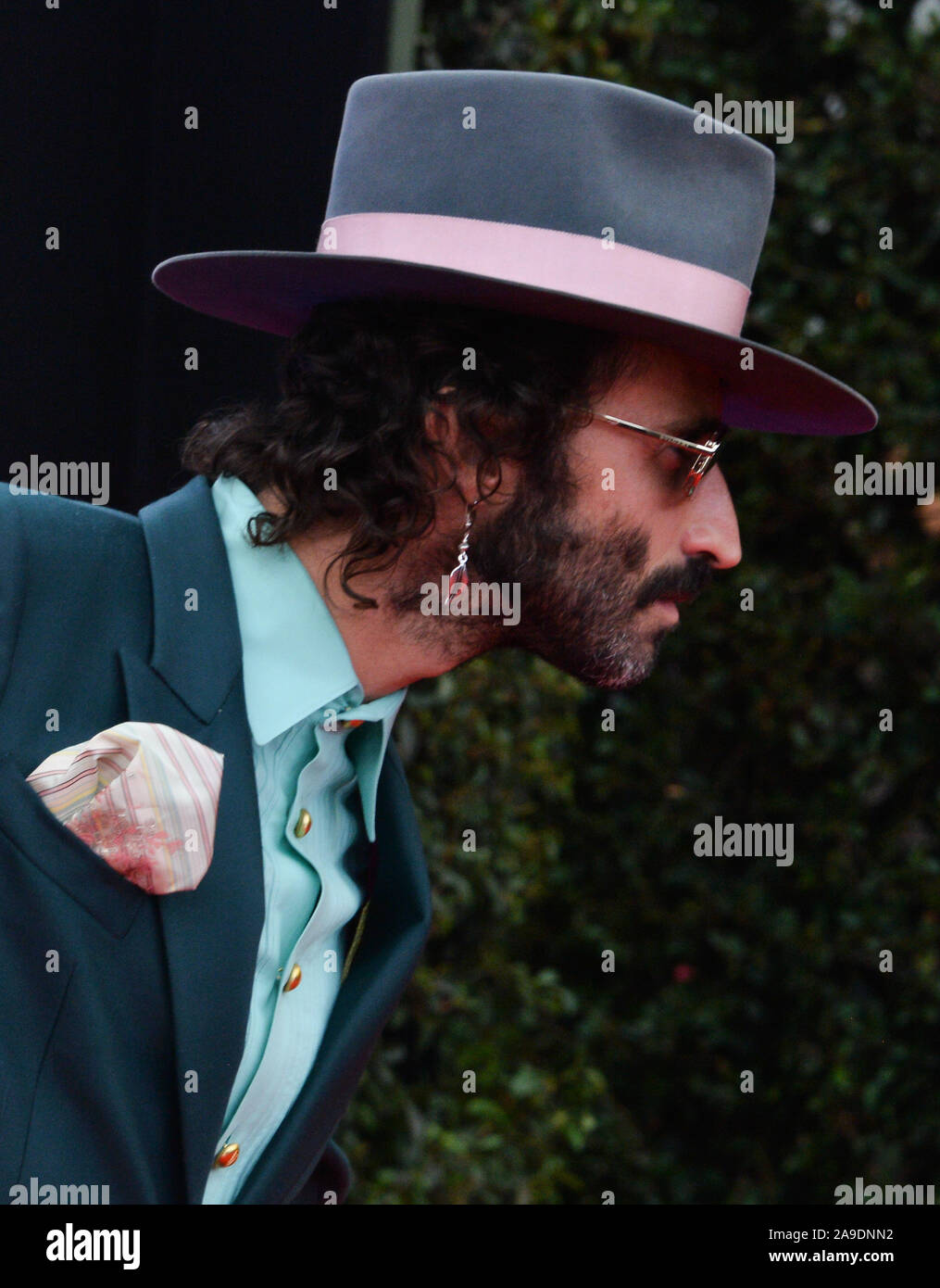 Las Vegas, United States. 14th Nov, 2019. Singer Leiva arrives on the ...