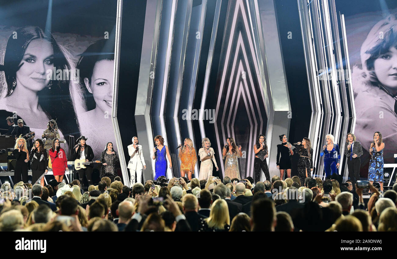 Nashville, Tennessee, USA. 13th Nov, 2019. Karen Fairchild, Kimberly ...
