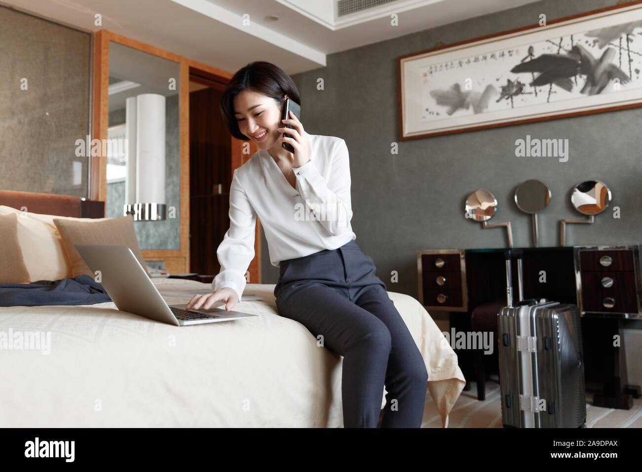 The young woman called Stock Photo - Alamy