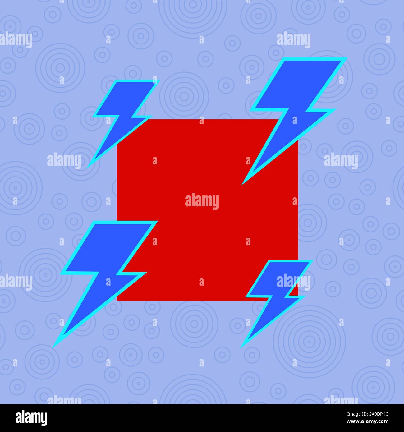 Asymmetrical uneven shaped format pattern object outline multicolour ...