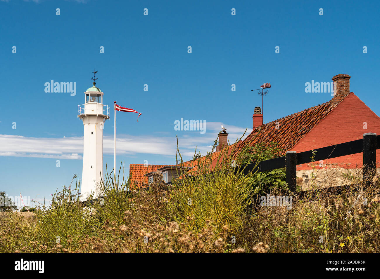 Bornholm, Rønne, lighthouse Stock Photo - Alamy