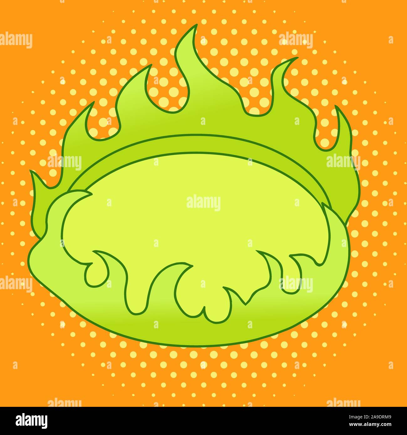 Asymmetrical uneven shaped format pattern object outline multicolour ...