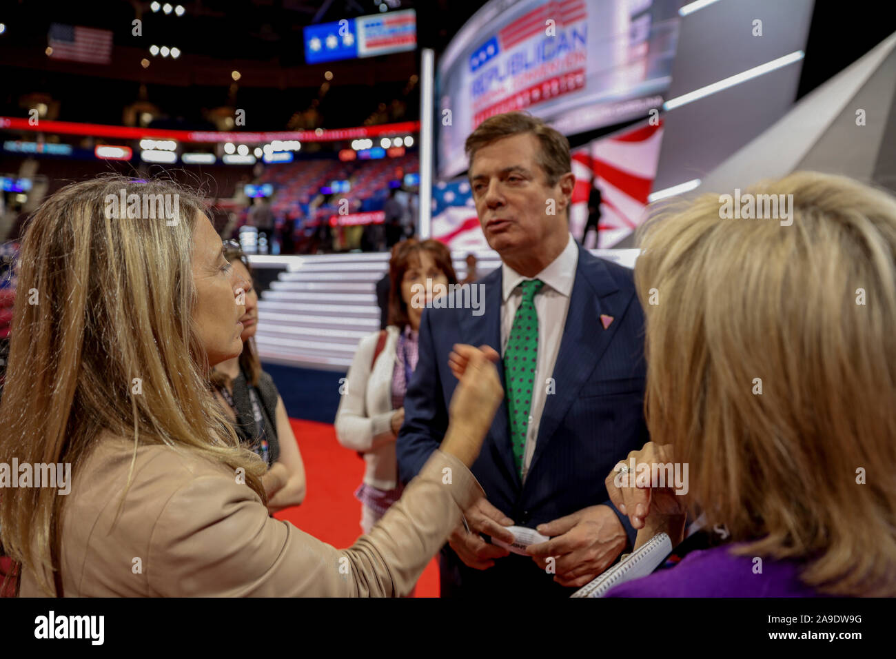 Cleveland, Ohio, USA, 17th July, 2016 Paul Manafort Donald Trump's ...