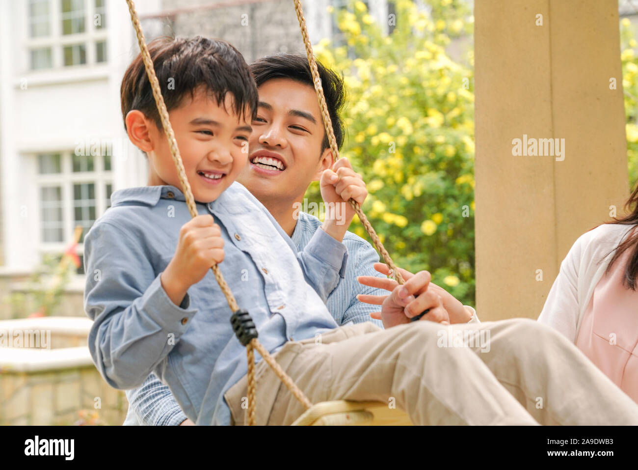 Chinese swings hi-res stock photography and images - Alamy