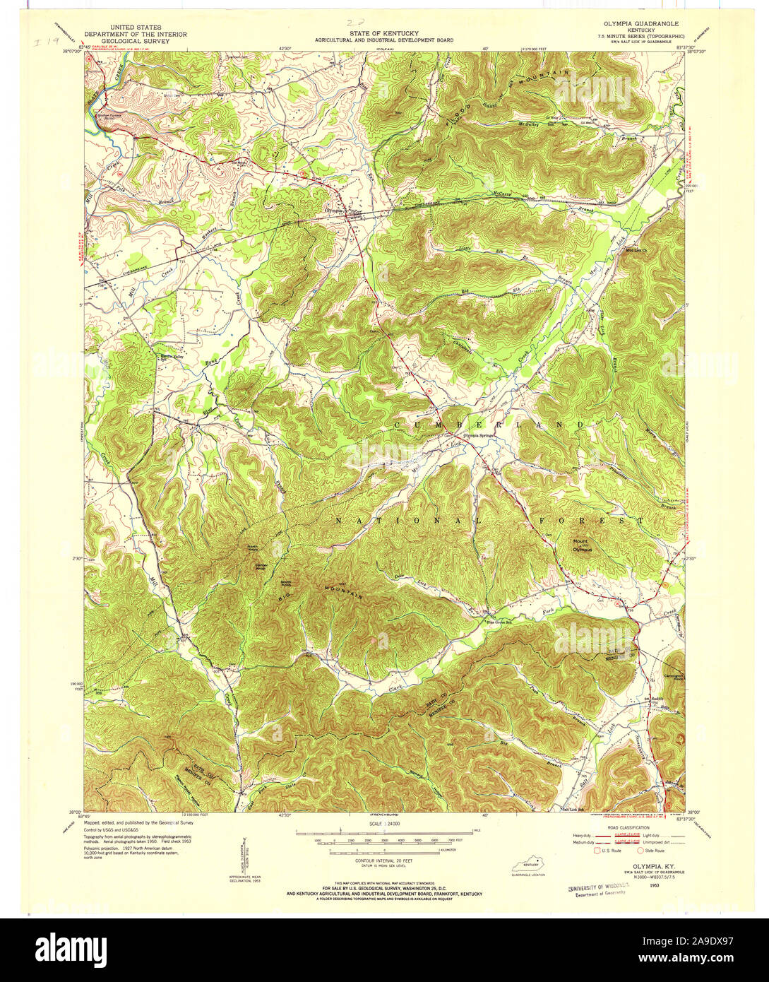 Map of olympia Cut Out Stock Images & Pictures - Alamy