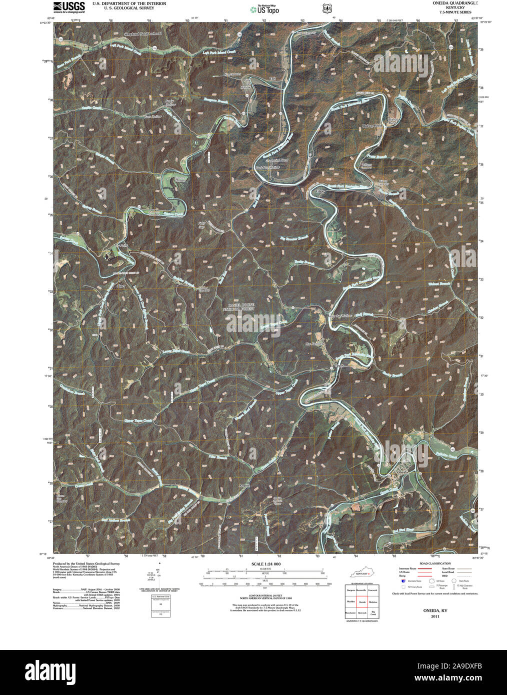 Oneida map hi-res stock photography and images - Alamy