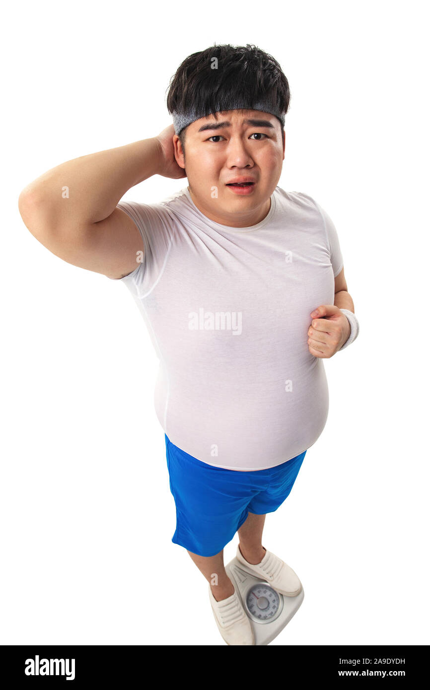 Small fat weigh Stock Photo - Alamy