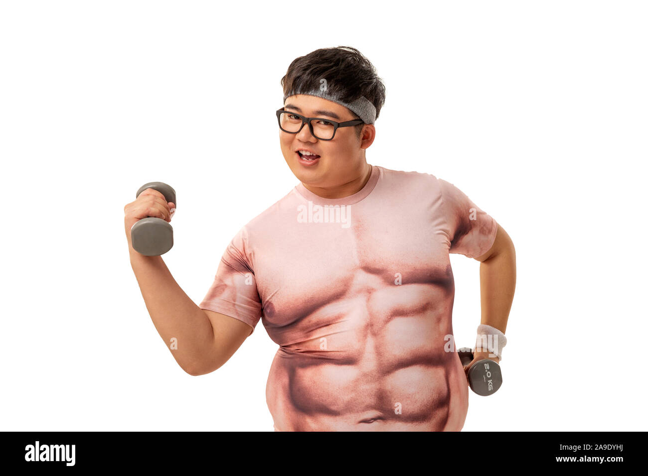 Fitness muscle humor hi-res stock photography and images - Alamy