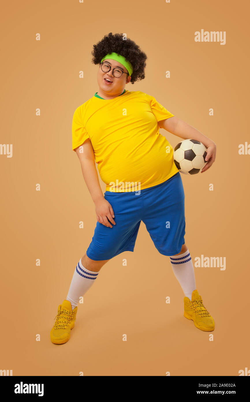 One fan cheering hi-res stock photography and images - Alamy