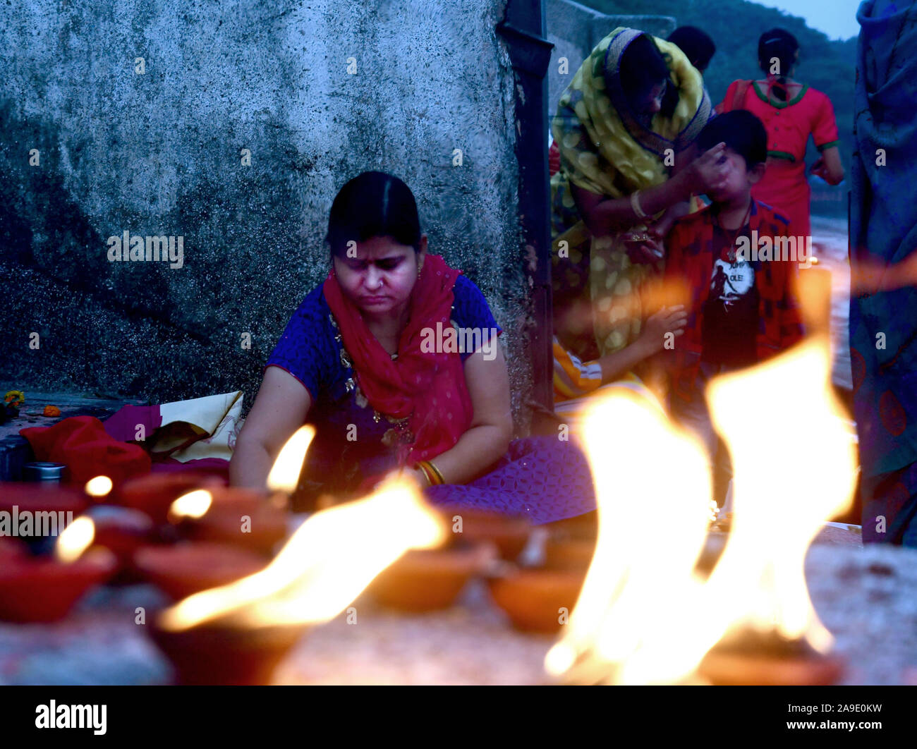 Dev Deepawali, Festival of India Stock Photo - Alamy