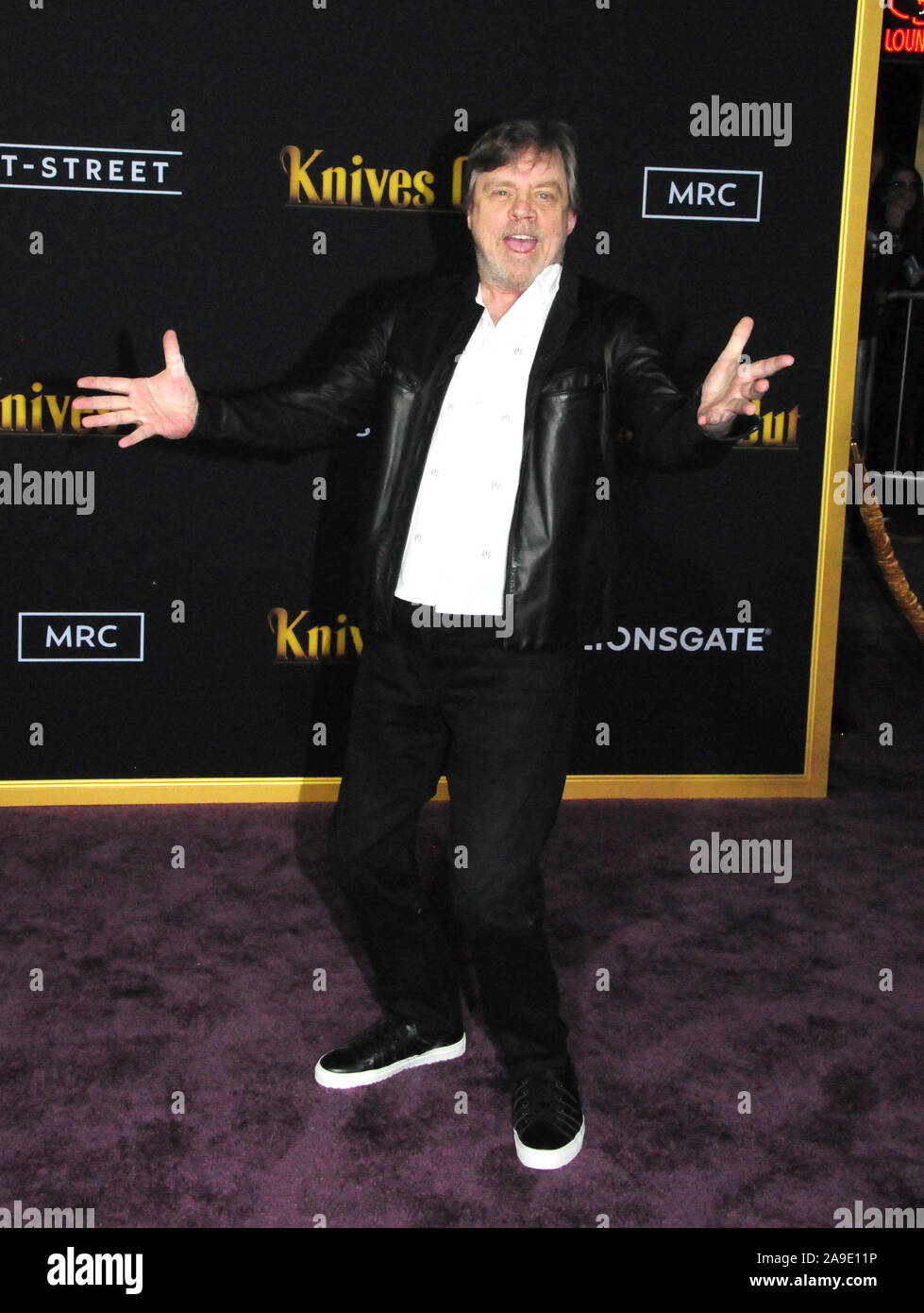 Los Angeles, California, USA 14th November 2019 Actor Mark Hamill ...