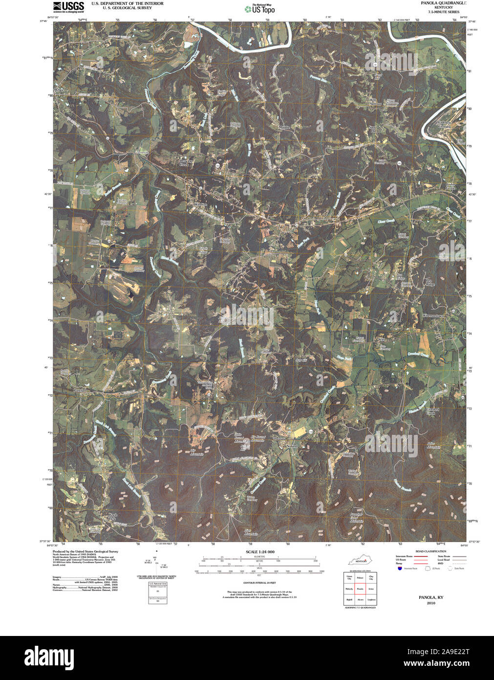 Panola map hi-res stock photography and images - Alamy