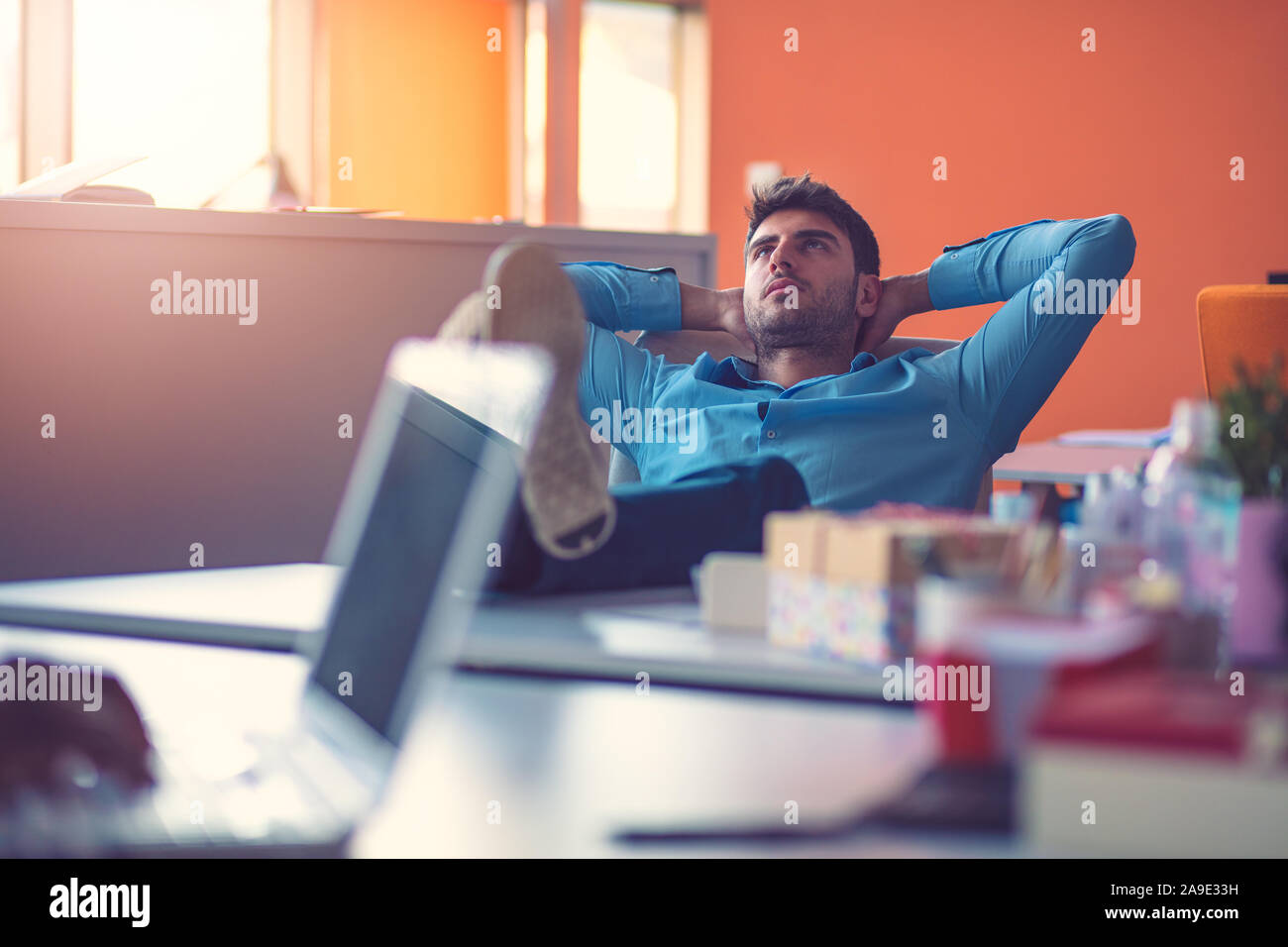 startup business people group working everyday job at modern office ...