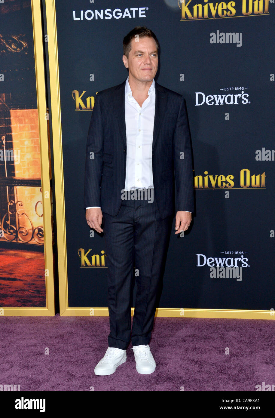 Los Angeles, USA. 14th Nov, 2019. Michael Shannon at the premiere of ...