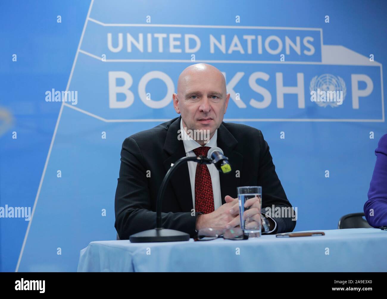 United Nations, New York, USA, November 14, 2019 - Vladimir Dzuro ...