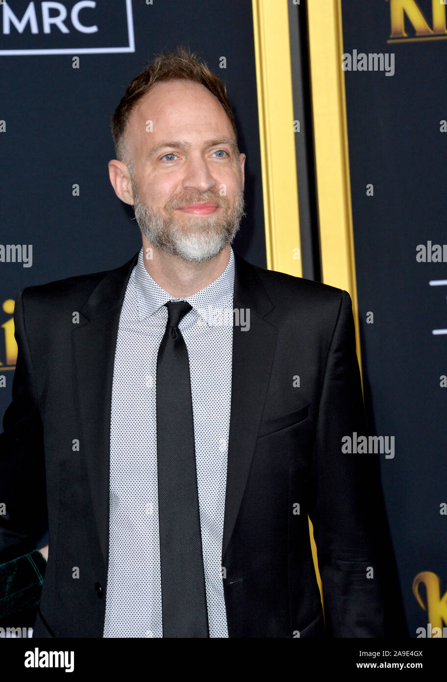 Los Angeles, USA. 14th Nov, 2019. Nathan Johnson at the premiere of ...