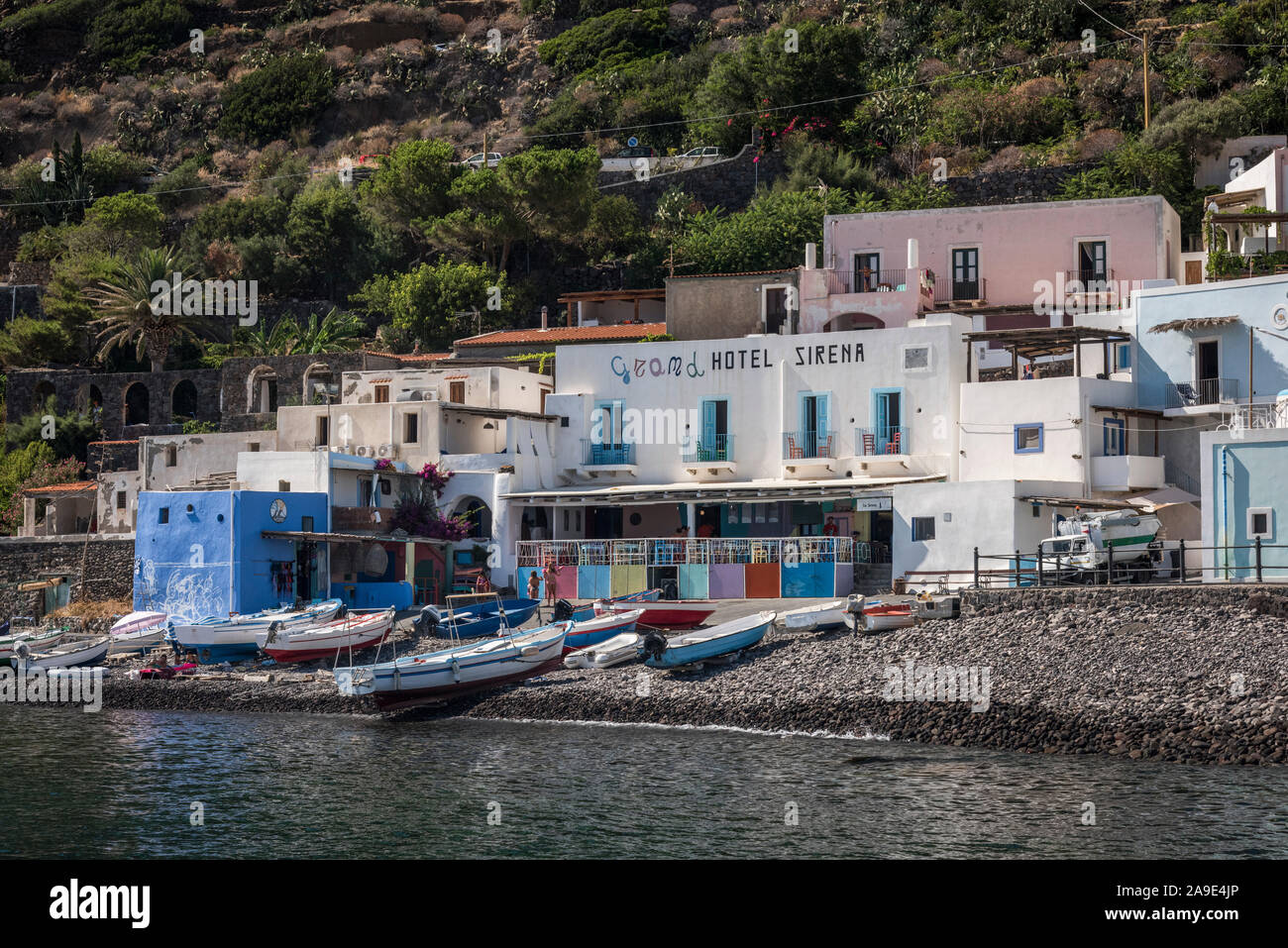 Filicudi, the oldest and, besides, the first settled island of the ...