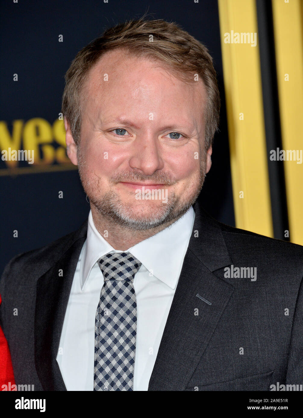 Los Angeles, USA. 14th Nov, 2019. Rian Johnson at the premiere of ...