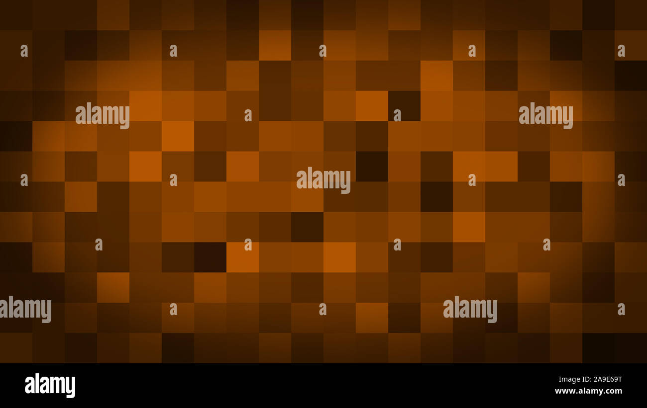 Orange motion abstract background colorful pixels flashing and switch ...