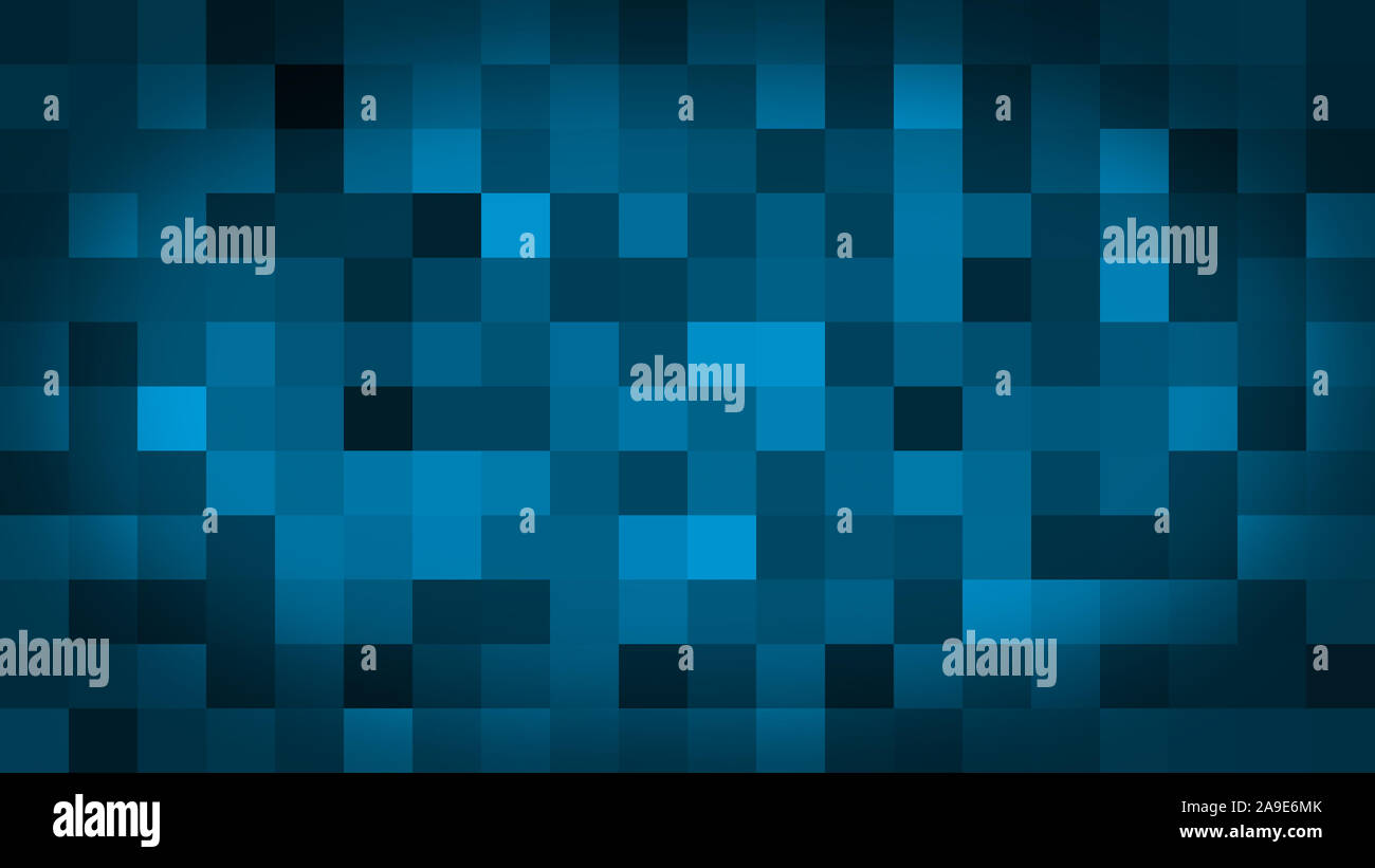 Blue motion abstract background colorful pixels flashing and switch ...