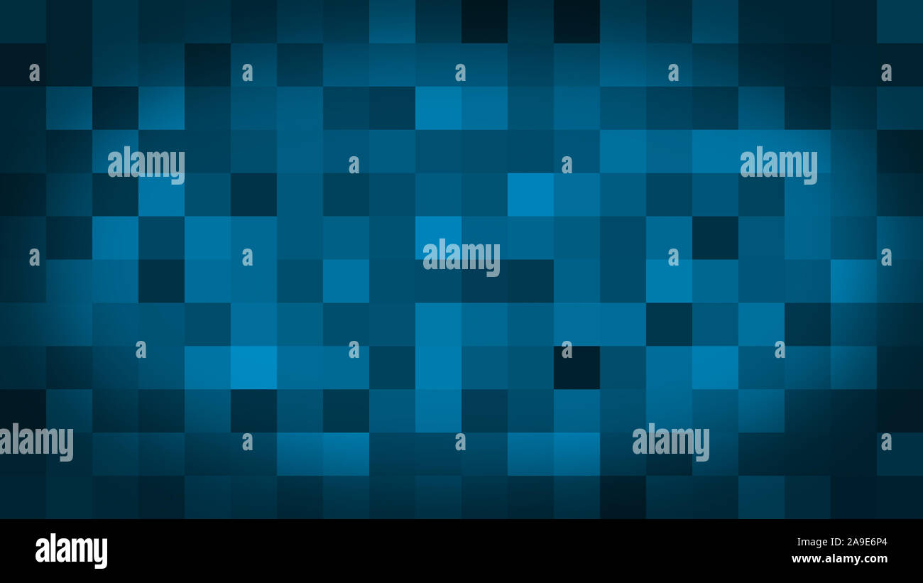 Blue motion abstract background colorful pixels flashing and switch ...
