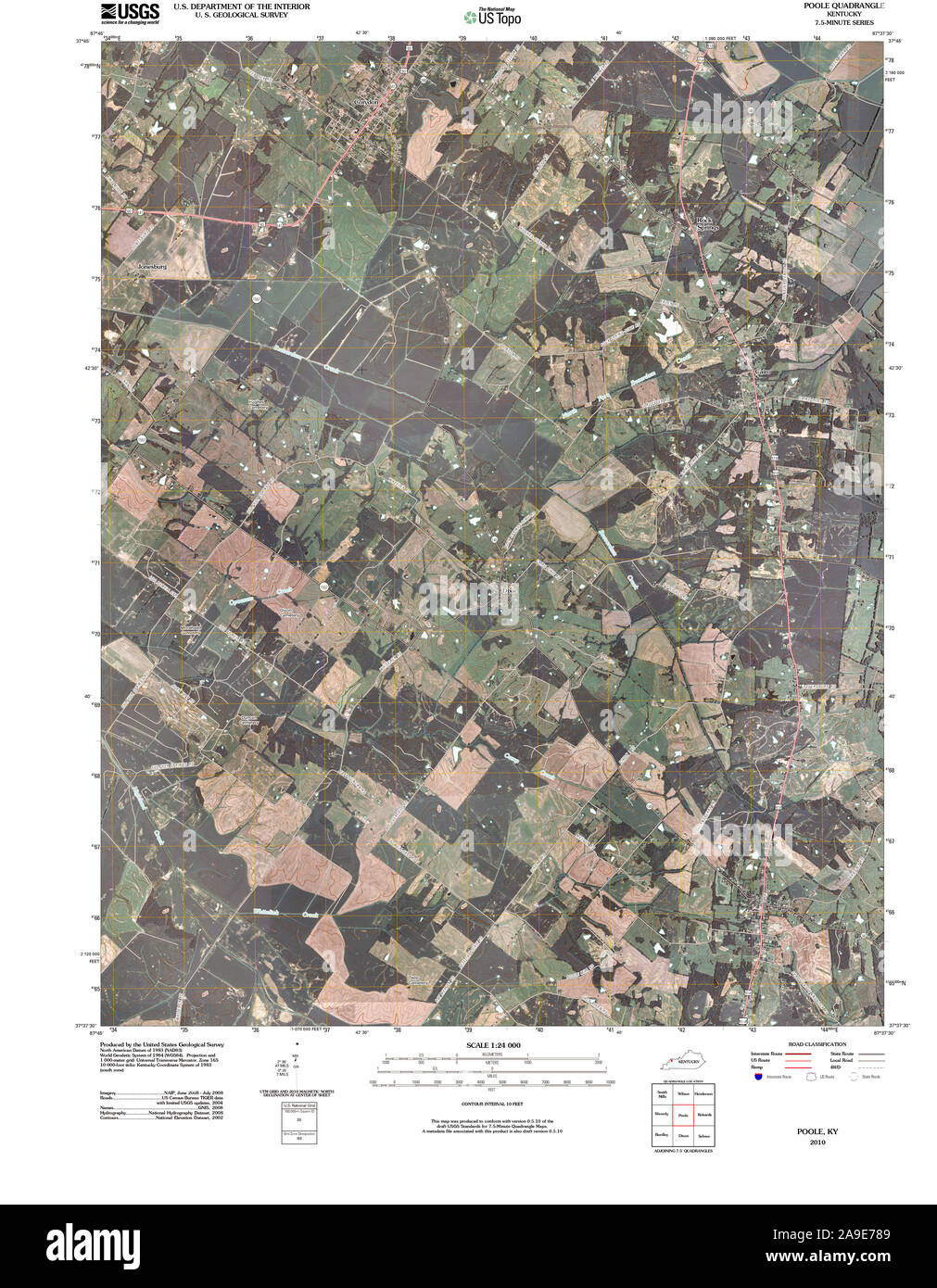 Poole maps hi-res stock photography and images - Alamy