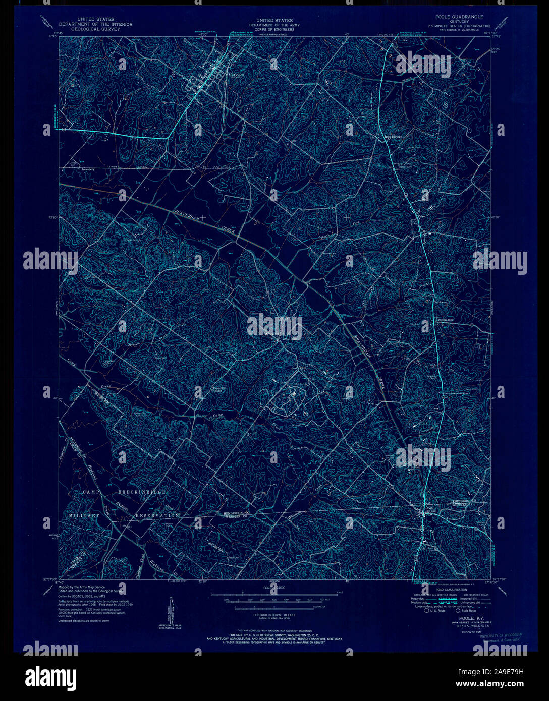 Poole maps hi-res stock photography and images - Alamy