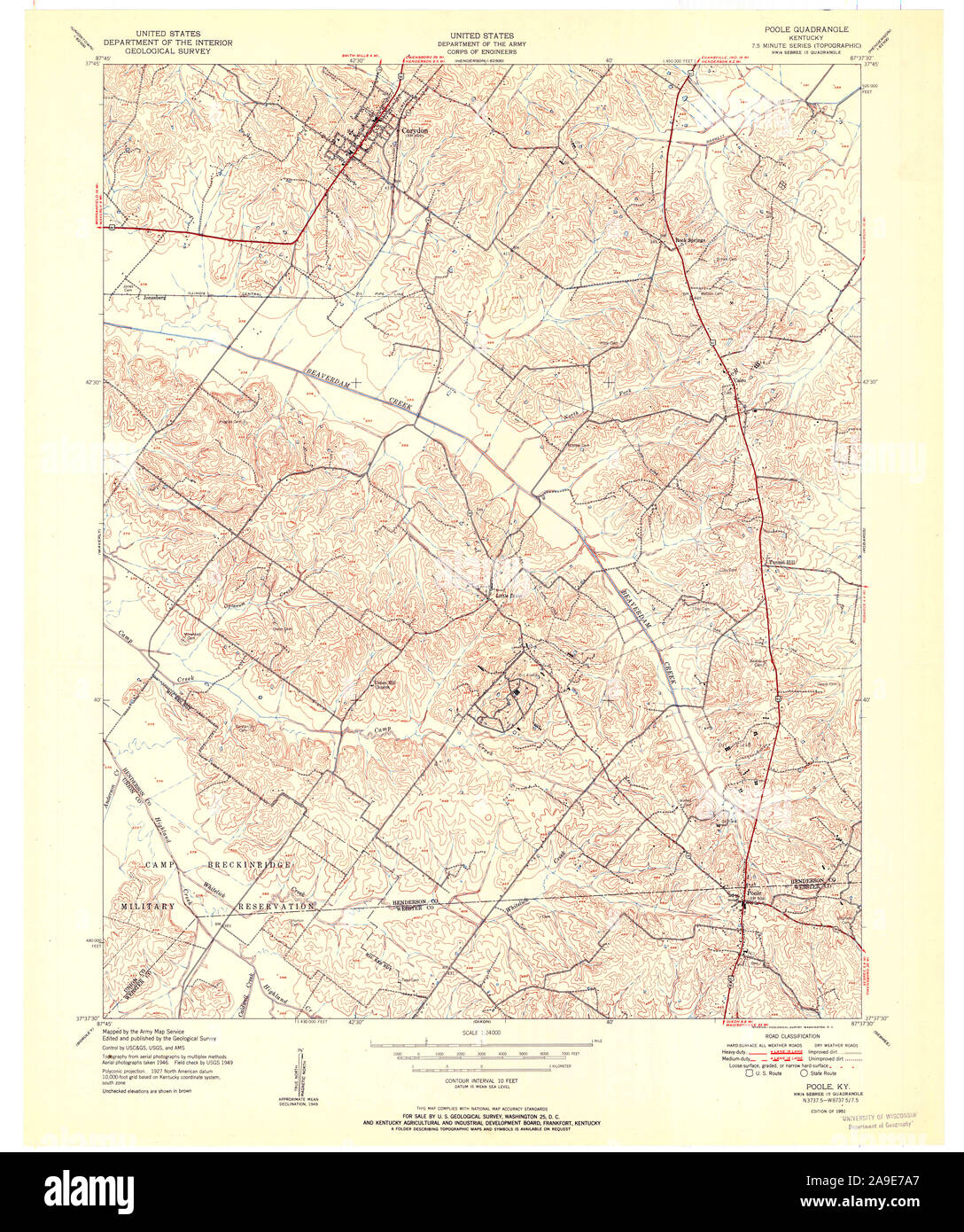 Poole maps hi-res stock photography and images - Alamy
