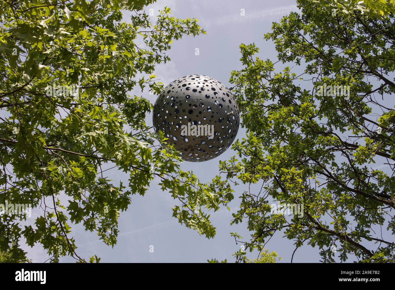 Sphere with holes Stock Photo - Alamy