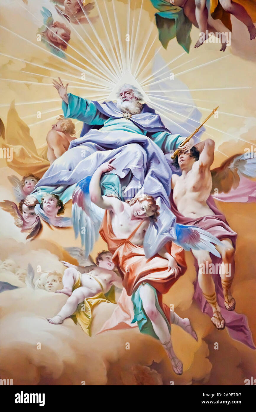 Religious fresco hi-res stock photography and images - Alamy