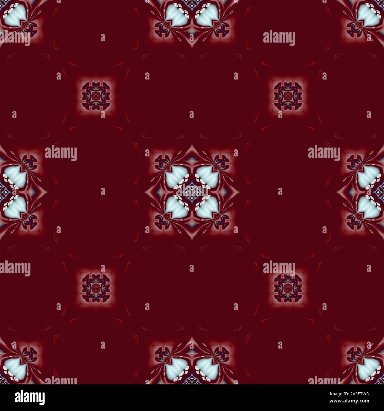 An illustration of a nice red vintage wallpaper Stock Photo - Alamy
